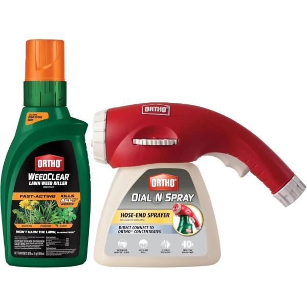 Ortho Dial N Spray Hose-End Sprayer for Liquid Weed and Insect Killer ...